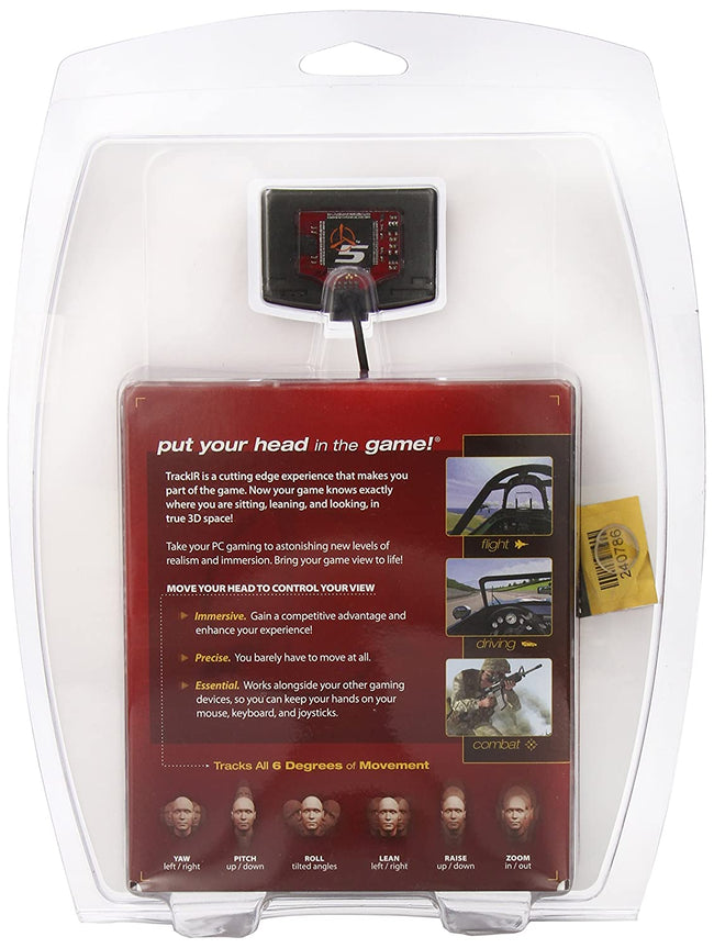 TrackIR 5 Head Tracking – 6DOF Camera for PC Gaming