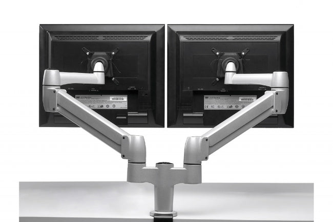 SpaceCo Space-arm Dual Monitor Arm | Ergonomic Clamp Mount